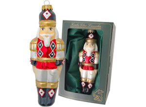0024762033458 - Christbaumschmuck KREBS GLAS LAUSCHA KGL03345 Weihnachtsdeko Christbaumschmuck bunt Glas Weihnachtsbaumschmuck Nussknacker