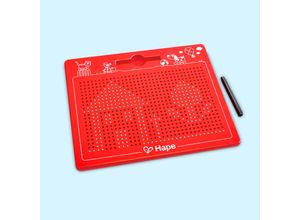 6943478050068 - Magnettafel HAPE Magnetische Zeichentafel rot Tafeln Kinder B H L 30cm x 2cm Kunststoff Metall B30cm H2cm T32cm