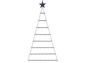 4061752180422 - Dekobaum CHRISTMAS GOODS BY INGE Weihnachtsdeko Wandbaum zum Hängen aus Metall Dekofiguren Gr B H 58 cm x 122 cm grau (anthrazit) Dekoweihnachtsbäume Höhe ca 122 cm Hängedeko für Weihnachten 4061752180422 - Dekobaum CHRISTMAS GOODS BY INGE Weihnachtsdeko Wandbaum zum Hängen aus Metall Dekofiguren Gr B H 58 cm x 122 cm grau (anthrazit) Dekoweihnachtsbäume Höhe ca 122 cm Hängedeko für Weihnachten