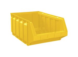4061753295507 - Sichtlagerkasten aus Polyethylen LxBxH 705 x 440 x 297 mm gelb VE 4 Stk kaiserkraft