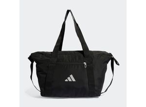 4067902589367 - Sporttasche ADIDAS PERFORMANCE ADIDAS SP BAG schwarz (schwarz silber metallic) Obermaterial 100% Polyester Taschen Fitness Sporttasche