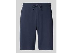 4069469200228 - Shorts mit Strukturmuster und elastischem Bund