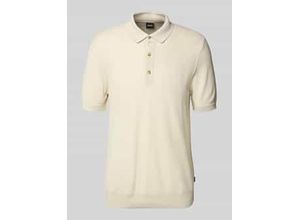 4063547141823 - Regular Fit Strickpoloshirt aus Lyocell-Baumwoll-Mix Modell LANNOTTI