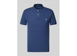 3616854717338 - Poloshirt mit Label-Stitching