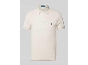 3616854681110 - Poloshirt mit Label-Stitching