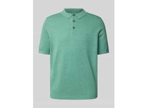 4068544209996 - Regular Fit Poloshirt in Strick-Optik