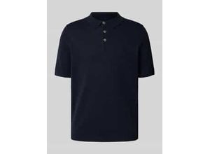 4068544209934 - Regular Fit Poloshirt in Strick-Optik