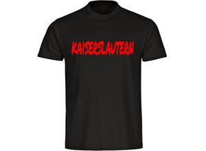 4068859510190 - multifanshop Herren T-Shirt - Kaiserslautern - Textmarker - Druck rot - Männer