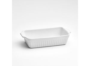 4009290184106 - Auflaufform VAN WELL Backform rechteckig 298 x 16 x 64 cm mit Rillenstruktur weiß B30cm L16cm Keramik Auflaufformen weiß spülmaschinen- und mikrowellenfest 4009290184106 - Auflaufform VAN WELL Backform rechteckig 298 x 16 x 64 cm mit Rillenstruktur weiß B30cm L16cm Keramik Auflaufformen weiß spülmaschinen- und mikrowellenfest