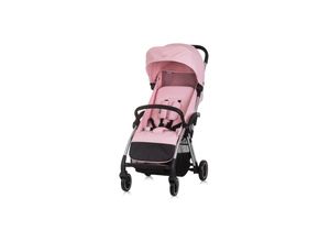 3800931063092 - Kinderwagen Illusion klappbar verstellbare Fußstütze Federung Korb rosa
