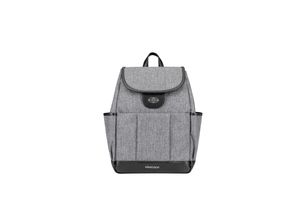 3800171220545 - Kikkaboo Wickeltasche Morice Rucksack Magnetknöpfe Drehverschluss verstellbar grau