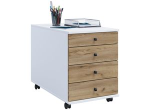 4051814430671 - Rollcontainer Beistellcontainer mit Schubladen Maße ca H 57 x B 42 x T 75 cm Bürocontainer – Lona