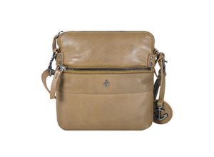 4046478087743 - Handtasche HARBOUR 2ND Taliza2 Damen Gr B H T 18cm x 19cm x 4cm grün (pistachio) Leder Taschen Handtasche Damen Umhängetasche Schultertasche mit Logoanhänger