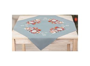 9010251109682 - Stickmitteldecke Winter-Family