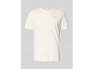 8721185123316 - Slim Fit T-Shirt aus reiner Baumwolle
