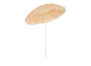 6932185956404 - Hawaiischirm höhenverstellbar 160 x 190 cm (ØxH) Sonnenschirm Partyschirm Gartenschirm Hawaiischirm