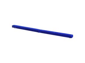 4251774960298 - Schwebebalken mit EPE-Polsterung blau 210L x 10B x 65H cm balancierbalken turnbalken gymnastikbalken für zuhause balken