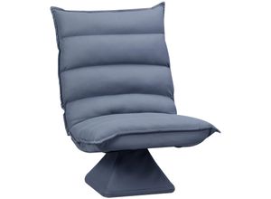 4255633530479 - Bodensessel mit Sockel 62L x 62B x 95H cm bodensofa bodenstuhl 360° drehbar bodensessel meditationsstuhl