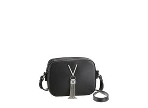 8058043162041 - Umhängetasche VALENTINO BAGS DIVINA Damen Gr B H T 17cm x 13cm x 6cm grau (anthrazit) Polyurethan (PU) Taschen Handtasche Damen Tasche Damen Schultertasche