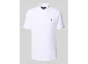 3616854779107 - Slim Fit Poloshirt mit Label-Stitching