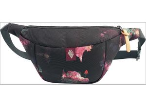 7630050427262 - Gürteltasche NITRO Hip Bag Kinder Gr B H T 25cm x 14cm x 8cm schwarz (schwarz rosa) Polyester Taschen Hip Bag Bauchtasche Hüfttasche Umhängetasche