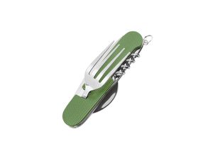 4066914426851 - 6 in 1Camping Besteck Set Klappbar Reisebesteck Outdoor Bundeswehr Feldbesteck