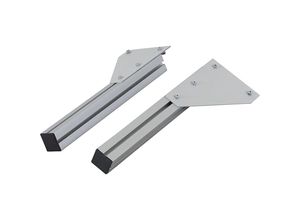 4054666027808 - Auslegerpaar für elektrisch höhenverstellbaren Arbeitstisch eurokraft pro Tragfähigkeit 10 kg eurokraft pro