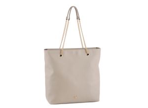 8719849865856 - Henkeltasche CALVIN KLEIN JEANS MINIMAL MONOGRAM CHAIN TOTE Damen Gr B H T 42cm x 36cm x 13cm beige (natur) Lederimitat unifarben Taschen Shopper große Umhängetasche Damen Schultertasche mit CK-Logo