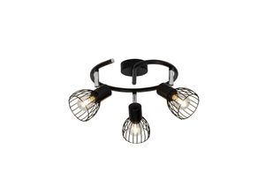 4004353286483 - BRILLIANT Lampe Blacky Spotspirale 3flg schwarz 3x D45 E14 40W geeignet für Tropfenlampen (nicht enthalten) Für LED-Leuchtmittel geeignet 4004353286483 - BRILLIANT Lampe Blacky Spotspirale 3flg schwarz 3x D45 E14 40W geeignet für Tropfenlampen (nicht enthalten) Für LED-Leuchtmittel geeignet