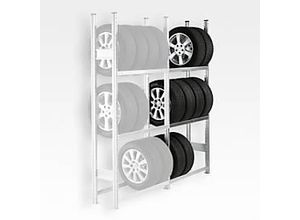 4052939607160 - Räderregal R 3000 Anbauregal H 2278 x B 995 mm 2 Traversenpaare