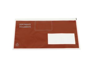 4251924705236 - Dokumententasche DIN lang VE 250 Stk Länge 230 mm Fenster rechts 4251924705236 - Dokumententasche DIN lang VE 250 Stk Länge 230 mm Fenster rechts