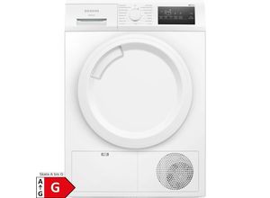4242003929049 - Siemens WT43N203 Wäschetrockner Freistehend Frontlader 8 kg B Weiß