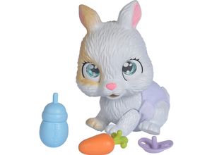 4006592058203 - Pamper Petz Hase - Tierbaby mit Trink- und Nässfunktion magischer Pfote & 3 Überraschungen weiß-kombi