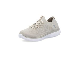 4060596700148 - Große Größen Slip-On Sneaker hellbeigefarben Gr36