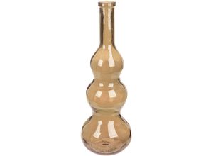 4063387575673 - Bodenvase GILDE Bodenvase bauchig Balleros braun braun B265cm H75cm T265cm Ø265cm Glas Vasen