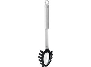 4004293106292 - Nudellöffel RÖSLE schwarz (edelstahlfarben schwarz) B7cm H65cm Edelstahl 18 10 Silikon Kochlöffel Spaghettiheber mit Aufhängeöse Edelstahl 18 10 spülmaschinengeeignet 4004293106292 - Nudellöffel RÖSLE schwarz (edelstahlfarben schwarz) B7cm H65cm Edelstahl 18 10 Silikon Kochlöffel Spaghettiheber mit Aufhängeöse Edelstahl 18 10 spülmaschinengeeignet