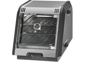 4000591008764 - Grill-Aufsatzofen ENDERS Delicater silber (edelstahlfarben) B34cm H33cm T465cm Edelstahl Backbleche passend für für UNIQ IK Cruster & IK Kitchen Cruster