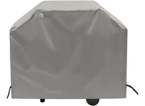 4011964884045 - Grill-Schutzhülle TEPRO grau B130cm H100cm L65cm Polyester Planen BxLxH 130x65x100 cm für Gasgrill mittel