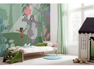 4055065411069 - Fototapete KOMAR Digitaldruck Vlies - Jungle Book Just Kidding - Größe 300 x 250 cm bunt Rollen Vlies Tapeten Kinderzimmer