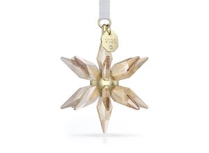 9009657015055 - Dekohänger SWAROVSKI Kristallfigur Sammelfigur Annual Edition Festive 3D Ornament 2025 gold (goldfarben weiß) Dekohänger Kristallglas Metall Baumwolle Kristall 9009657015055 - Dekohänger SWAROVSKI Kristallfigur Sammelfigur Annual Edition Festive 3D Ornament 2025 gold (goldfarben weiß) Dekohänger Kristallglas Metall Baumwolle Kristall