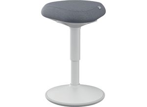 4002432138425 - Ergo Active Stehhhocker mit Komfortsitz Grau Standing desk stool - 100% recyceltes Material - Bis zu 110 kg