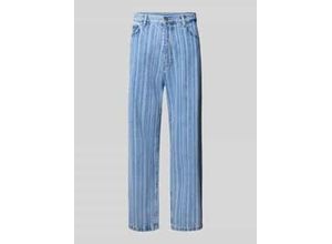 4068584273834 - Straight Fit Jeans mit Allover-Print Modell Rylan