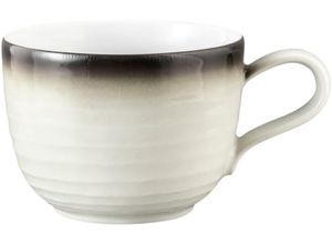 4052212132792 - Tasse SELTMANN WEIDEN Terra Corso weiß (weiß anthrazit beige grau) B800cm H640cm Ø1180cm Porzellan Trinkgefäße Kaffeeobertasse 026 l