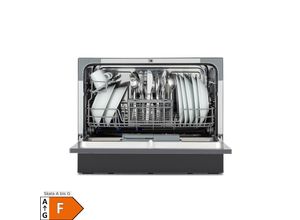 4060656512087 - Amazonia 6 Geschirrspüler 1380W 6 Maßgedecke Tasten-Armatur Anthrazit