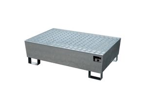 4052462044791 - Auffangwanne aw-s 4 200 feuerverzinkt für 4 Fässer à 200l - Bauer