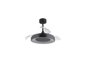 9007371527816 - - Deckenlampe Wohnzimmerleuchte Deckenventilator Schlafzimmerlampe Raumkühler Metall Kunststoff grau dimmbar Fernbedienung rgb Farbwechsel 9007371527816 - - Deckenlampe Wohnzimmerleuchte Deckenventilator Schlafzimmerlampe Raumkühler Metall Kunststoff grau dimmbar Fernbedienung rgb Farbwechsel
