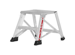4019502357365 - HYMER Alu-Klapptritt einseitig begehbar 2 Stufen Standhöhe 420 mm