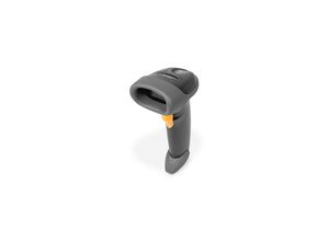 4016032473657 - DIGITUS Barcode Handscanner 1D 2D Bluetooth QR-Code grau 2D Barcode-Scanner 1D 2D LED Schwarz Hand-Scanner inkl Standfuß USB-A USB-C® USB 20