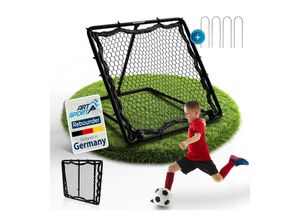 4262437184593 - Fußball Rebounder Power Pass - verstellbar stabiler Rahmen platzsparend verstauen