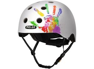 4260182014769 - Melon Helm Handprint Weiss Grösse M L (52-58cm)
